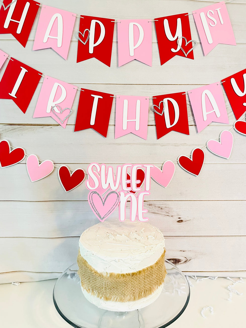 Heart Garland | Cardstock Party Shop