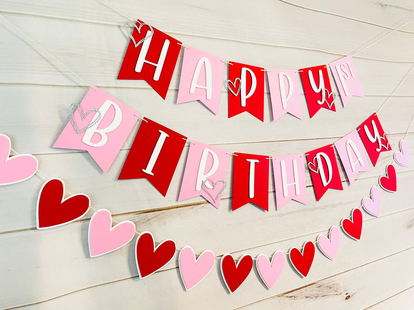 Heart Garland | Cardstock Party Shop