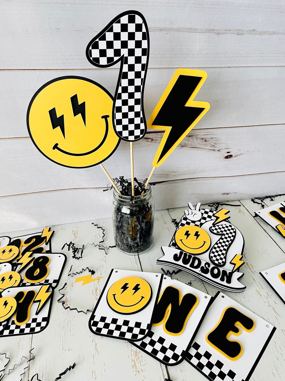 Smiley Face Party Decorations | Cardstock Party Shop